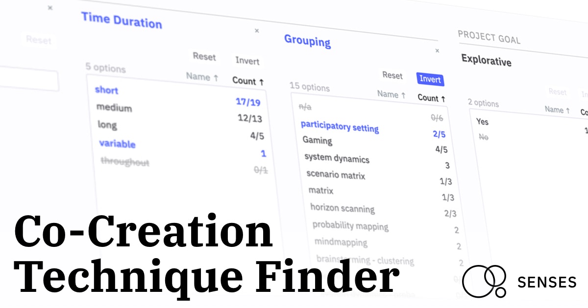 Methods and tools for scenario co‑production